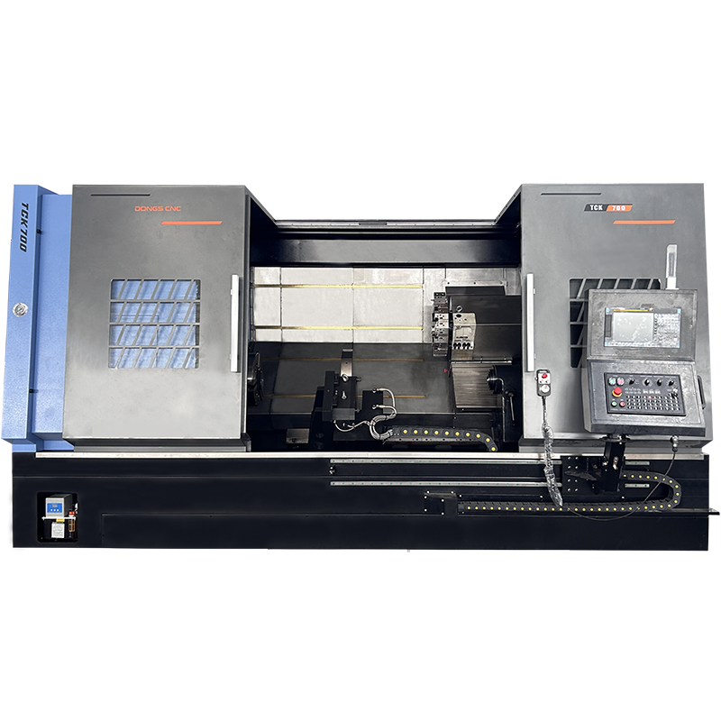 Dual-spindle dual-turret CNC lathe